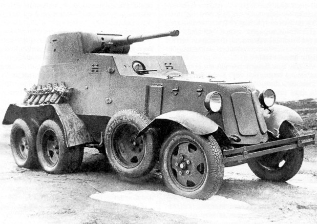 WarWheels.Net- BA-6M, BA-10A & BA-10M Heavy Armored Car Index