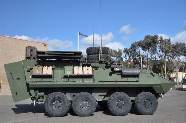 WarWheels.Net -Light Armored Vehicle-Logistics (LAV-L) Photos