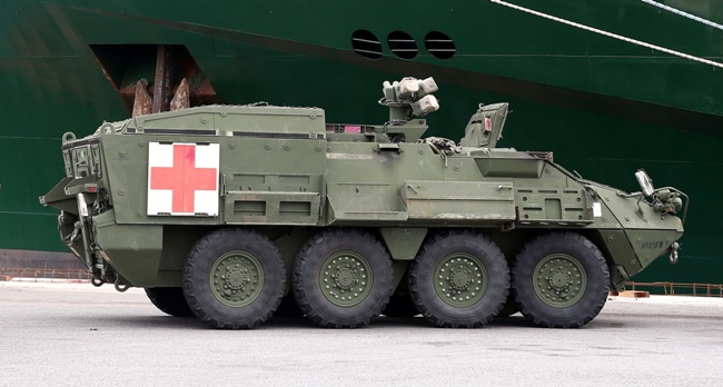 WarWheels.Net- M1133 Stryker Medical Evacuation Vehicle (MEV) Index